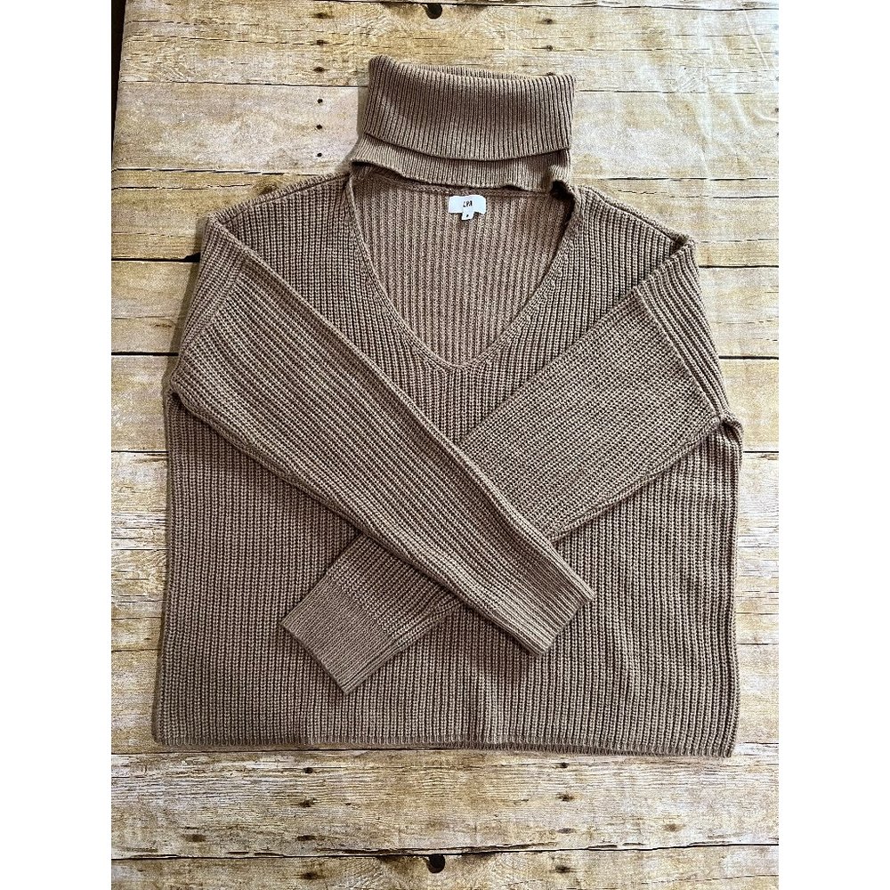 Lpa 212 Turtleneck Sweater In Camel - Gem